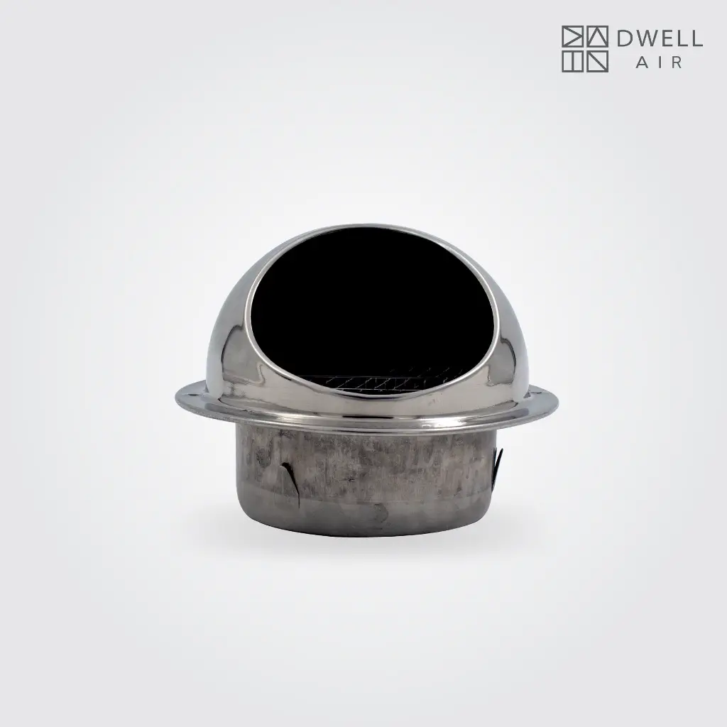Dwell DSS PRO Heavy-Duty Stainless Steel Ventilation Cowl | Dwell Air